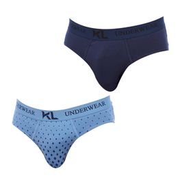 Pack-2 Basic Slips aus atmungsaktivem Stoff KLS2 f&uuml;r Herren