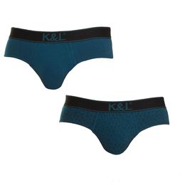 Pack-2 Slips Funny atmungsaktives Gewebe KL2006 Mann