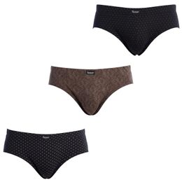 Pack-3 Herren Slips Essential Prints A0080