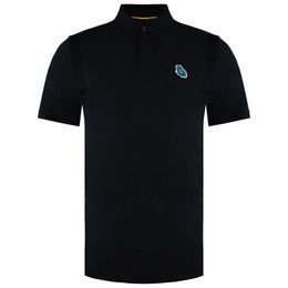Under Armour Kurz&auml;rmel Schwarzes Halskalzers Curry Icon Poloshirt 1367863 001