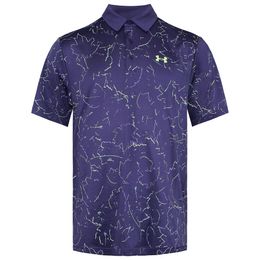 Under Armour Playoff 2.0 Herren Purple Polo -Hemd