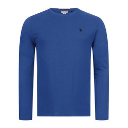 U.S. Polo Assn. Herren Longsleeve Basic Shirt aus 100 % Baumwolle