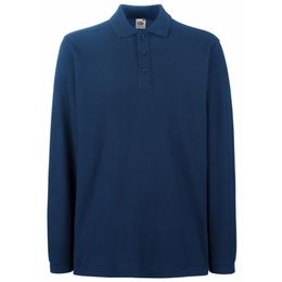 Fruit of the Loom Herren Premium Langarm-Poloshirt