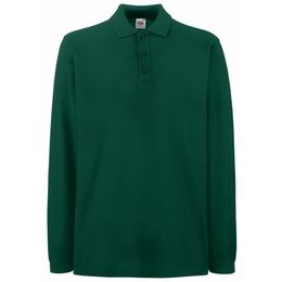 Fruit of the Loom Herren Premium Langarm-Poloshirt
