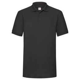 Fruit of the Loom - Poloshirt f&uuml;r Herren (Schwarz)