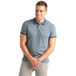 Herren Kurzarm Baumwoll-Polohemd mit Mikro-Design-Struktur PRI2634