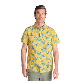 Mountain Warehouse - "Tropical" Hemd f&uuml;r Herren, kurz&auml;rmlig (Senf)