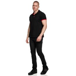 Rusty Neal Kontrast Polo Pique Shirt Regular Fit