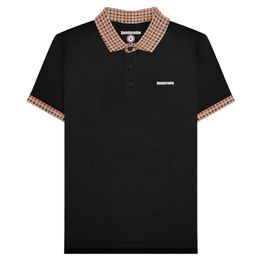 Lambretta - "SS25" Poloshirt f&uuml;r Herren (Schwarz)