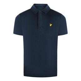 Lyle & Scott Lyle & Scott - Strukturiertes Poloshirt In Marineblau