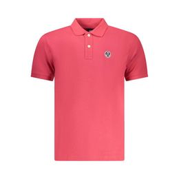 North Sails Rotes Baumwolle Herren Polo-Shirt