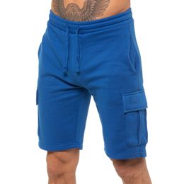 Enzo | Herren Cargo Shorts - Blau