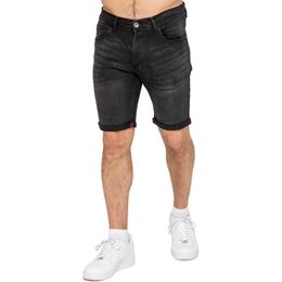 Enzo | Herren Slim Fit Denim Shorts