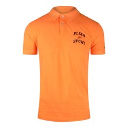 Plein Sport - Oranges Poloshirt Mit Auff&auml;lligem Logo
