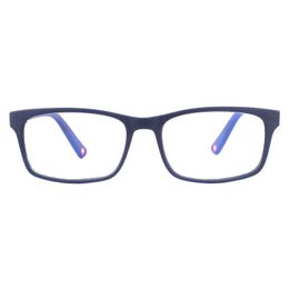 Montana Rechteckige Unisex-Mattblaue Brille