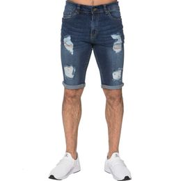 Herren Ripped Skinny Shorts