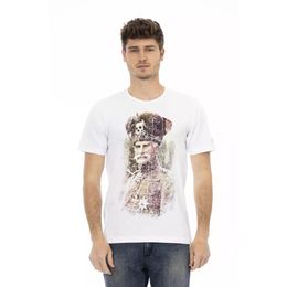 Captain Grafik T-Shirt mit kurzen &Auml;rmeln und Rundhalsausschnitt