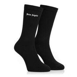 Palm Angels Herren Lange Baumwollsocken PMRA001S24FAB0021001