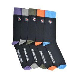 Lambretta - Socken f&uuml;r Herren (5er-Pack) (Marine/Bunt)