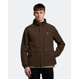 Lyle & Scott Lyle & Scott Jacke mit Kapuze und Taschen in Olive