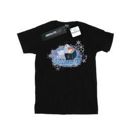Disney - "Frozen 2 Olaf Snow It All" T-Shirt f&uuml;r Herren (Schwarz)