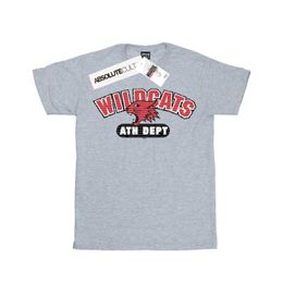 Disney - "High School Musical The Musical Wildcats Athletic" T-Shirt f&uuml;r Herren (Grau)