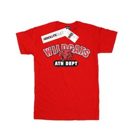 Disney - "High School Musical The Musical Wildcats Athletic" T-Shirt f&uuml;r Herren (Rot)