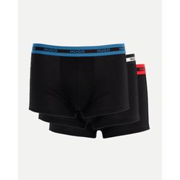 HUGO BOSS Planet Trunks in Schwarz (3er Pack)