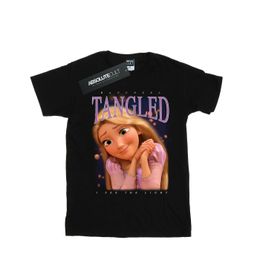Disney - "Tangled Rapunzel Montage" T-Shirt f&uuml;r Herren (Schwarz)