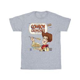 Disney - "Toy Story Woody Cowboy Crunchies" T-Shirt f&uuml;r Herren (Grau)