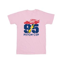 Disney Herren Cars Piston Cup 95 T-Shirt (Babyrosa)