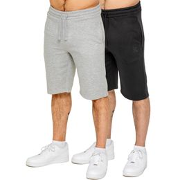 Kruze | Herren Fleece Shorts 2er Pack