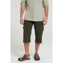 Mountain Warehouse - "Explore" 3/4 Shorts f&uuml;r Herren (Khakigr&uuml;n)