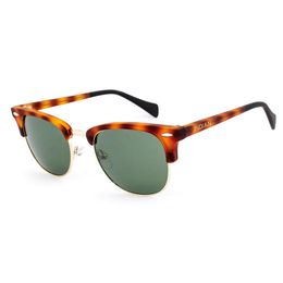 INDIAN Braune Metallsonnenbrille