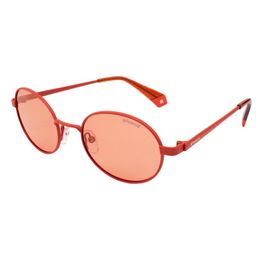 Polaroid Orange Metallsonnenbrille