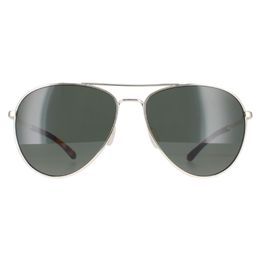 Smith Aviator Unisex Gold Grau Layback