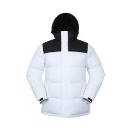 Mountain Warehouse - "Snow" Steppjacke f&uuml;r Herren (Schwarz/Wei&szlig;)