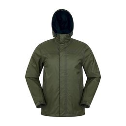 Mountain Warehouse Herren Torrent Wasserdichte Jacke (Khaki Gr&uuml;n)