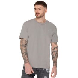 Enzo | T-Shirt mit Rundhalsausschnitt in &Uuml;bergr&ouml;&szlig;e