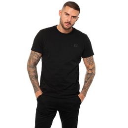 Enzo | Herren T-Shirt mit Rundhalsausschnitt - Schwarz