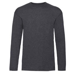 Fruit of the Loom Herren Valueweight Rundhalsausschnitt Langarm T-Shirt
