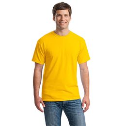 Fruit of the Loom | Mens Crew Neck T-Shirt mit kurzen &Auml;rmeln - gelb (5er Pack)
