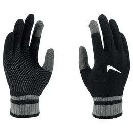 Nike - "Y" Handschuhe f&uuml;r Herren, Jerseyware, Mit Silikon-Noppen (Schwarz)