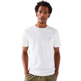 Gant Herren T-Shirts - Wei&szlig;