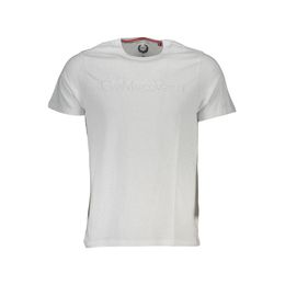Gianmarco Venturi Bianco Baumwoll Herren T-Shirt