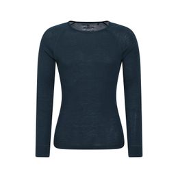 Mountain Warehouse Herren Merinowolle Thermal Top (Dunkelgrau)