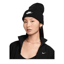 Nike - "Futura Peak" M&uuml;tze f&uuml;r Herren/Damen Unisex (Schwarz/Wei&szlig;)