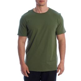 Herren Basic Baumwoll T-Shirt mit Kurzarm HS24MTS03