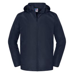 Russel Athletic Russell - "Essential" Shelljacke f&uuml;r Herren, Allwetter (Dunkelblau)