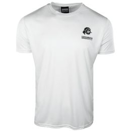GUGGEN Mountain Herren Fitness Funktionsshirt T-Shirt Sport Outdoor Weiss